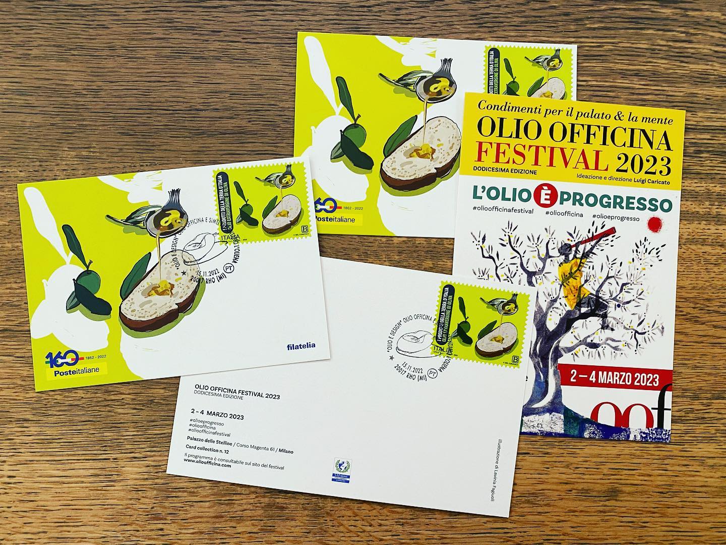 La vocazione filatelica di Olio Officina - Olio Officina Magazine